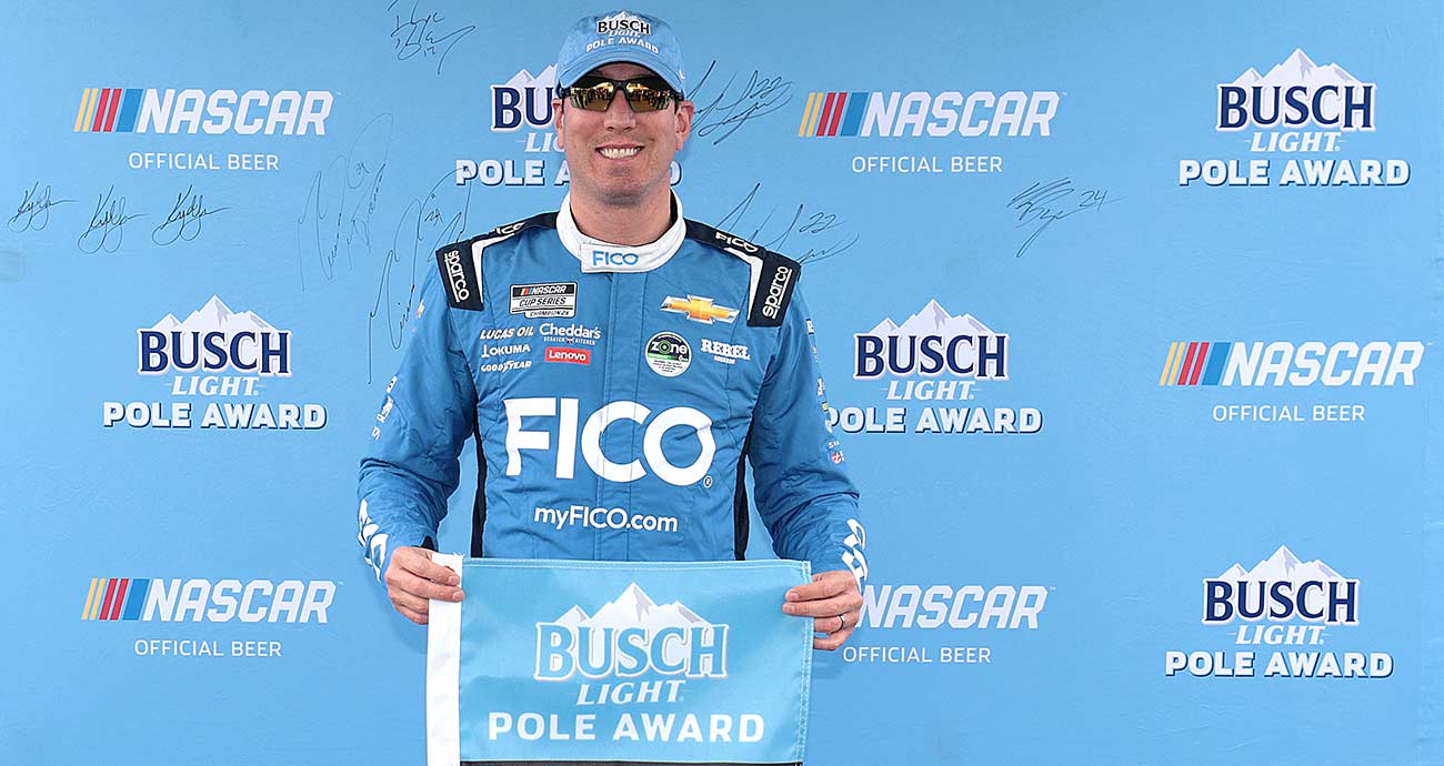 Kyle Busch claims Busch Light Pole at Dover | NASCAR