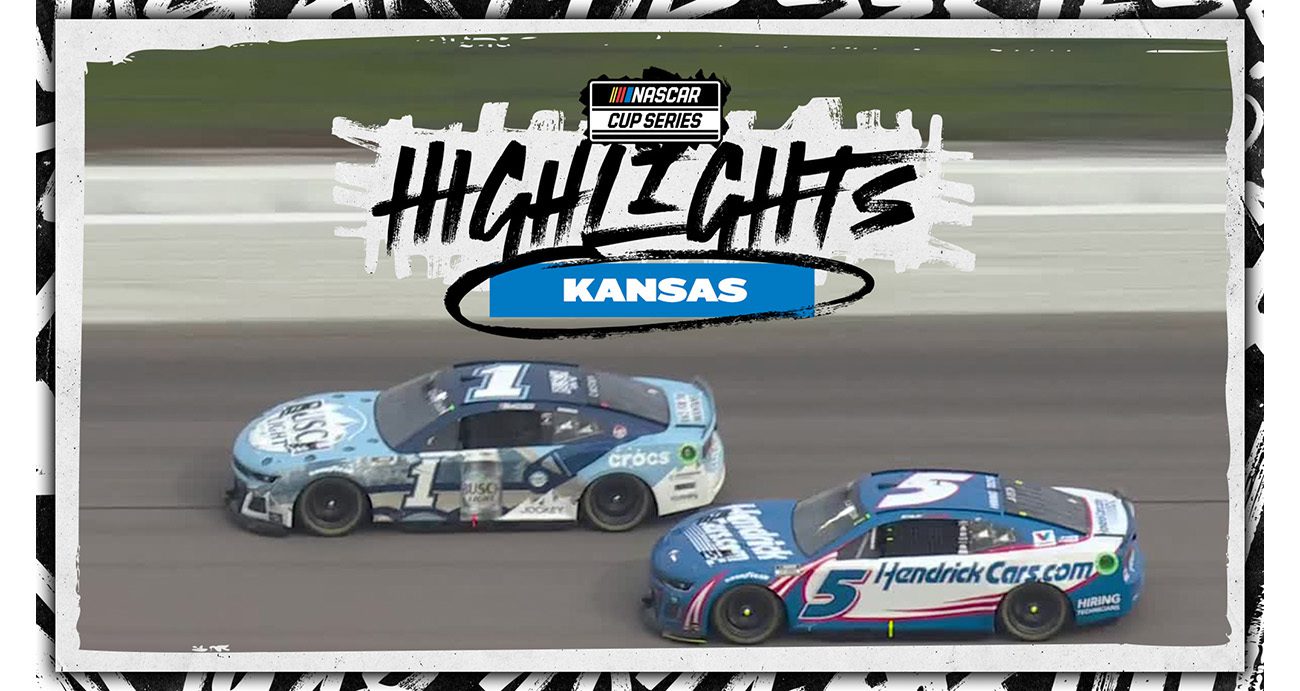 Side-by-side! Kyle Larson, Ross Chastain duke it out in thrilling duel ...