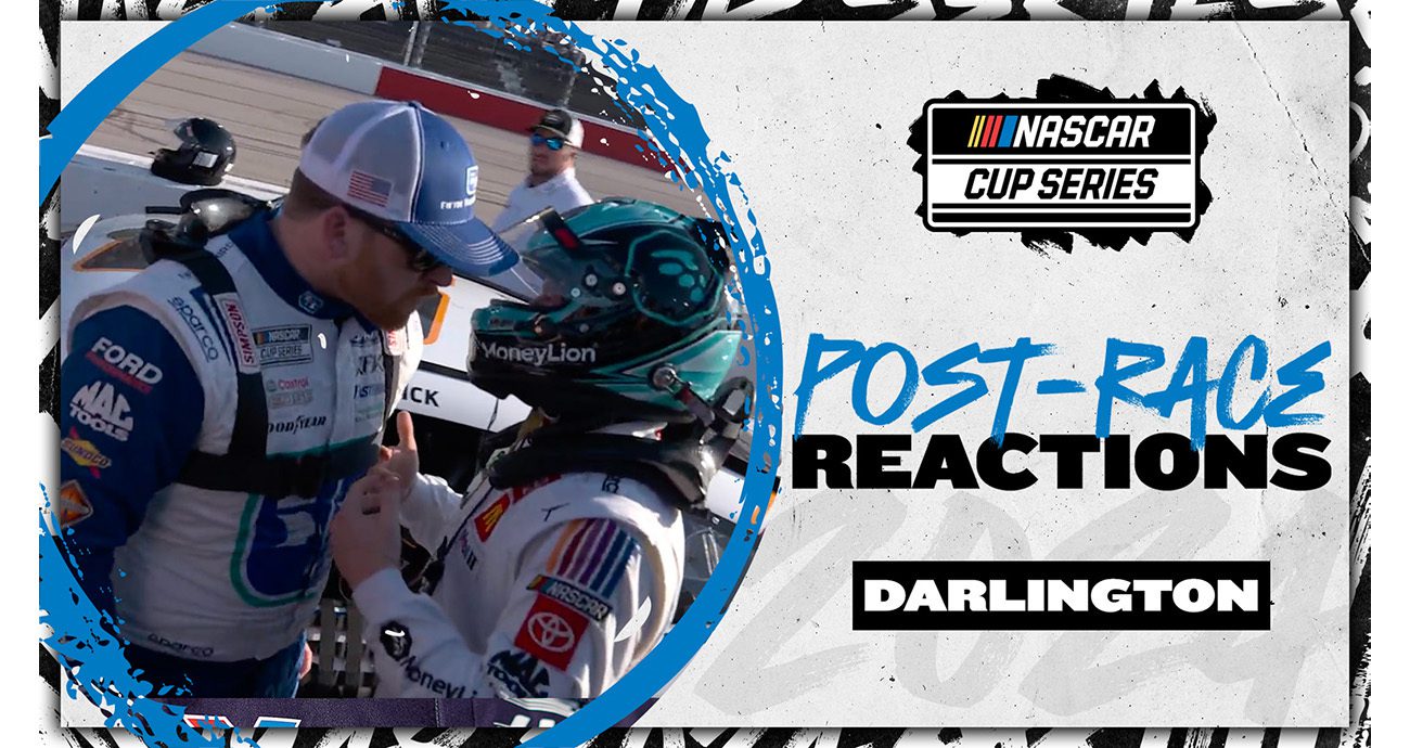 Chris Buescher confronts Tyler Reddick after battle | NASCAR