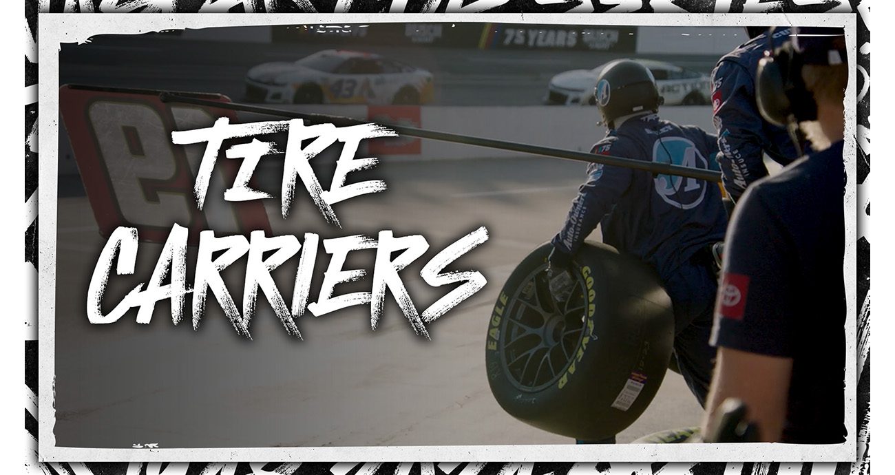 Pit crew explained: Tire carriers | NASCAR