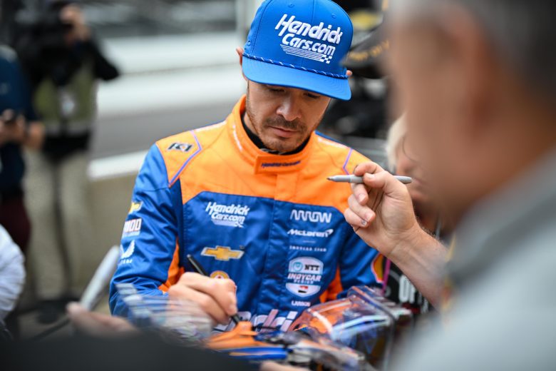 Scenes of Kyle Larson at Indianapolis 500 practice - Official Site Of ...