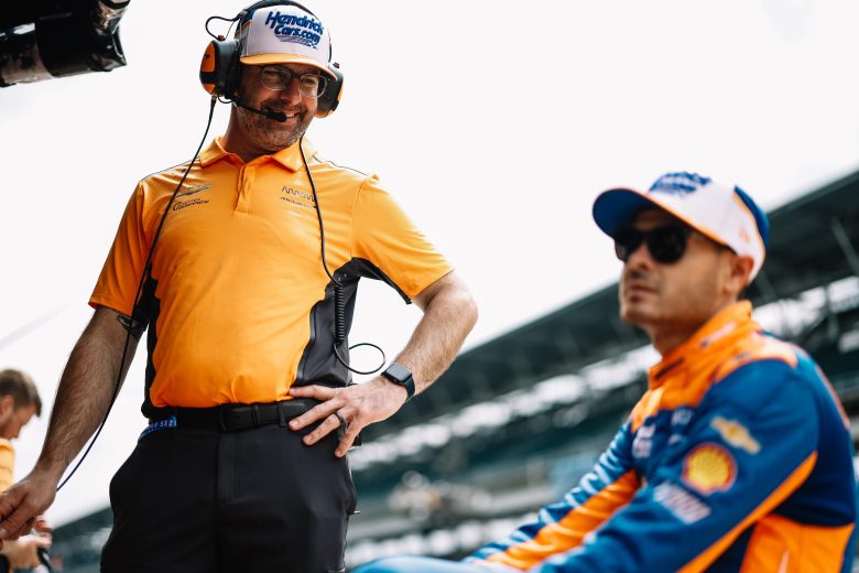 Scenes of Kyle Larson at Indianapolis 500 practice - Official Site Of ...