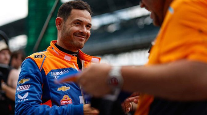 Kyle Larson finishes 18th in his first Indianapolis 500 - NASCAR