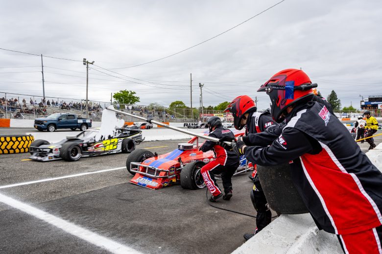 Behind the scenes from the Miller Lite Salutes Wayne Anderson 200 at ...