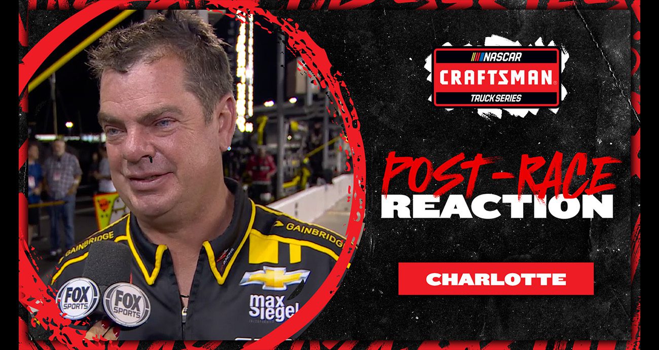 Truck chief Chris Showalter emotional after scoring win in 700th Truck ...