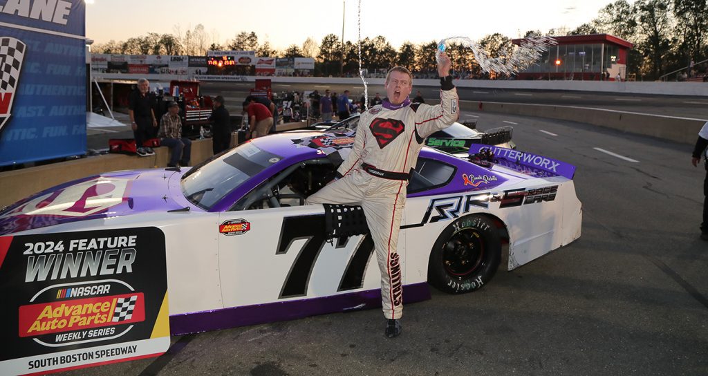 Blake Stallings is attacking his list of goals at South Boston Speedway ...