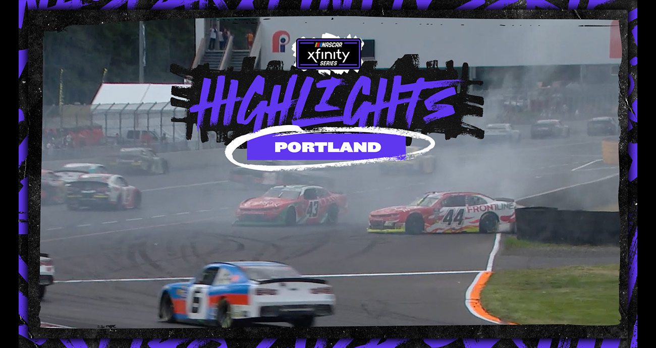 Jones, Perkins get worst of multicar crash at Portland - NASCAR