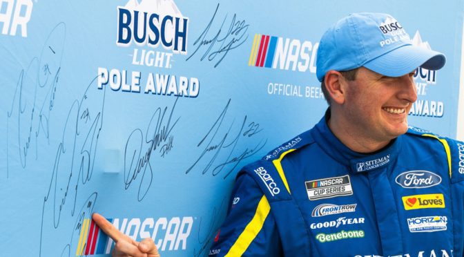 Michael McDowell lands Gateway pole for third of 2024 | NASCAR