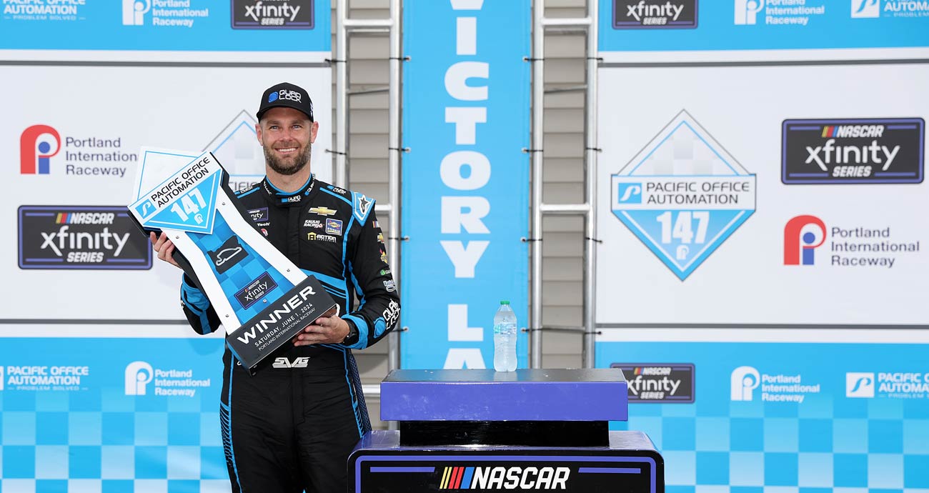 SVG earns first Xfinity Series win at Portland | NASCAR