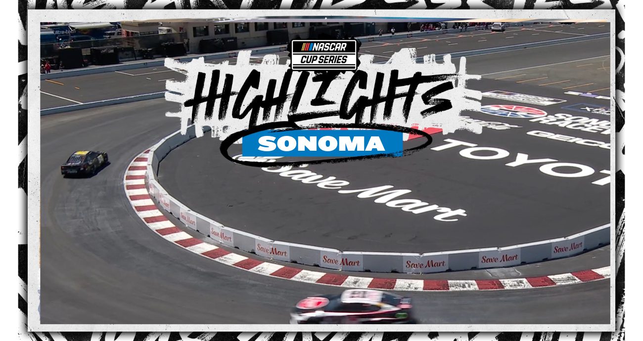 Like new: Cup drivers get first feel of Sonoma repave - NASCAR