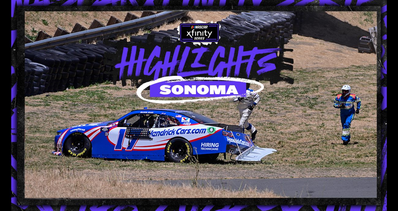 Boris Said spins, wrecks during Sonoma Xfinity practice - NASCAR
