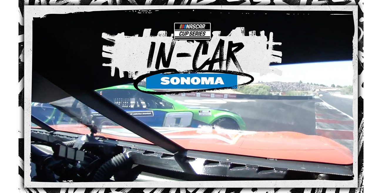 In-car camera: Chastain gets tangled with Busch | NASCAR