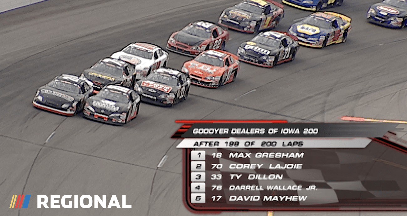 Regional Rewind: Max Gresham edges Ty Dillon at the line to win East ...