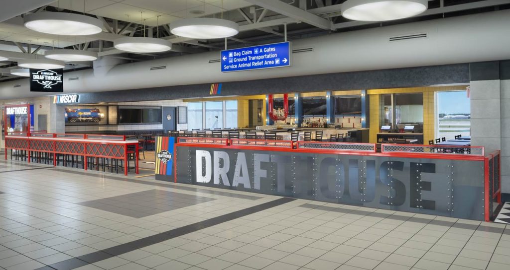 NASCAR Drafthouse at St. Louis International Airport | NASCAR