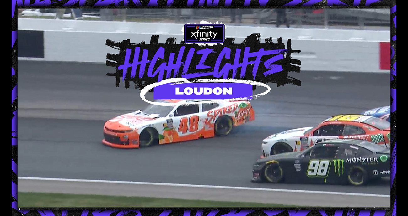 Around at Loudon: Parker Kligerman spins late in Stage 1 - NASCAR