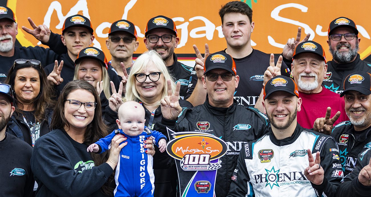 Justin Bonsignore wins again at New Hampshire, matches Ted Christopher ...