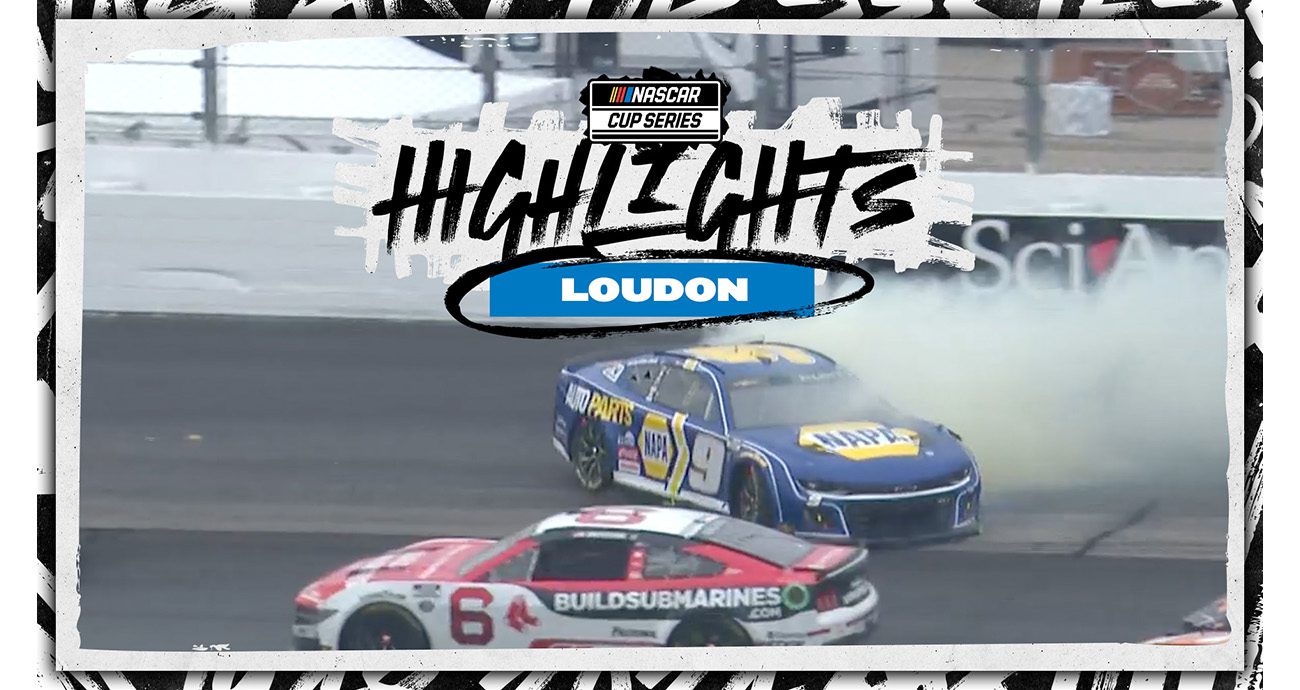 Joey Logano sends Chase Elliott for a spin at New Hampshire | NASCAR