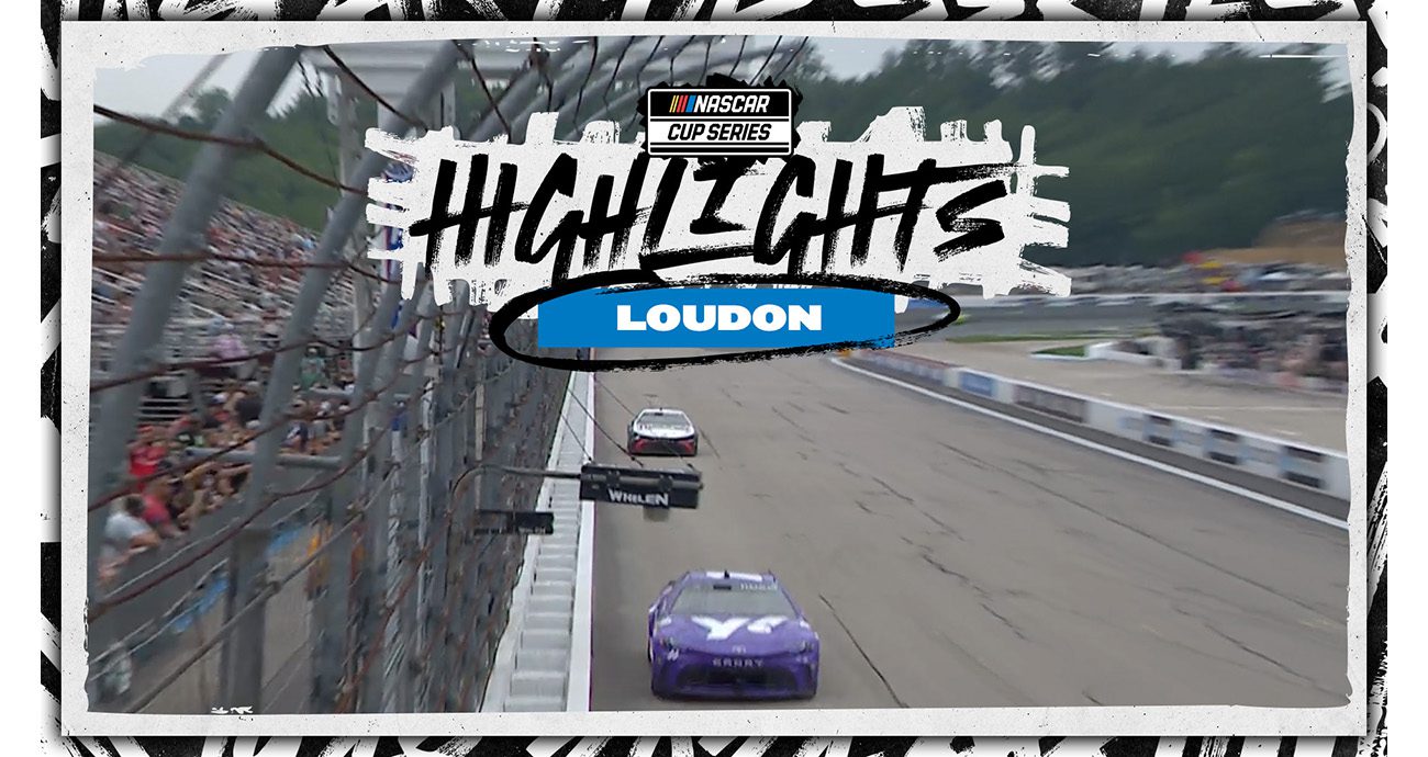 Denny Hamlin surges to Stage 2 win at Loudon - NASCAR