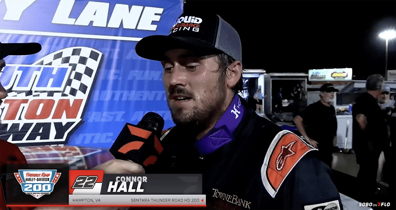 Connor Hall wins at South Boston, takes first leg of 2024 Virginia ...