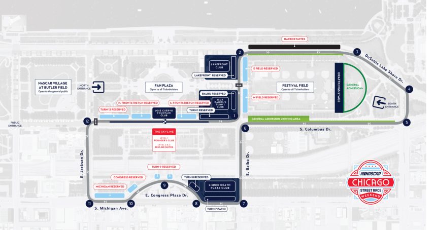 NASCAR at Chicago: Course map, track layout, more | NASCAR