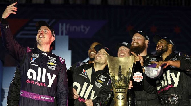 Alex Bowman and his long journey back to Chicago win | NASCAR