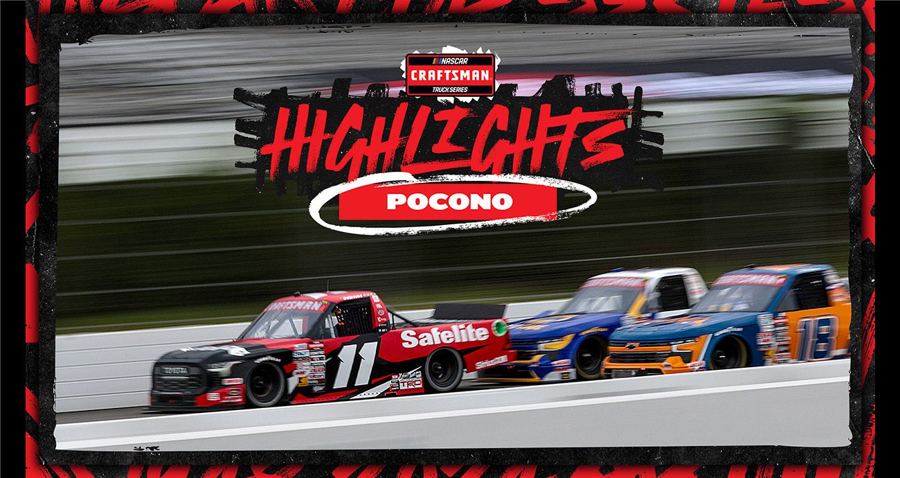Corey Heim dominates Pocono Truck Series race - NASCAR