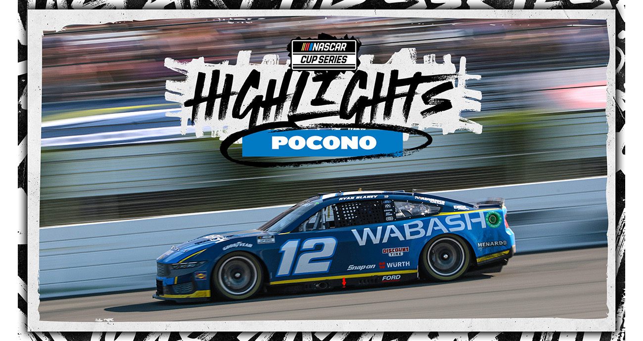 Blaney wins at Pocono for second win of 2024 | NASCAR