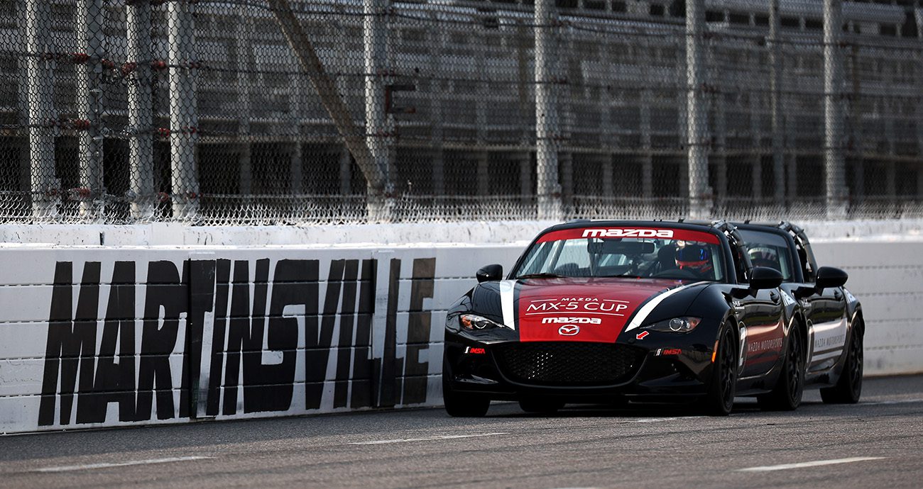 Whelen Mazda MX-5 Cup to race at Martinsville Speedway in doubleheader ...