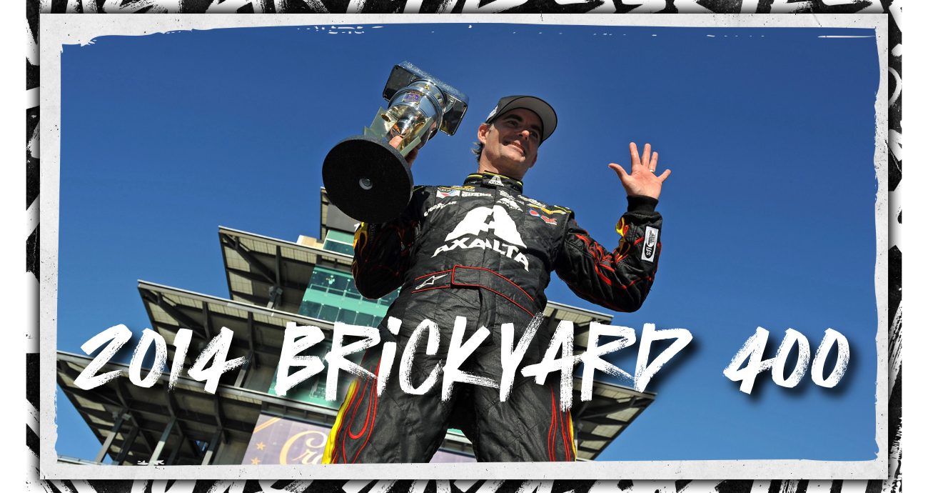2014 Nascar Brickyard Logo