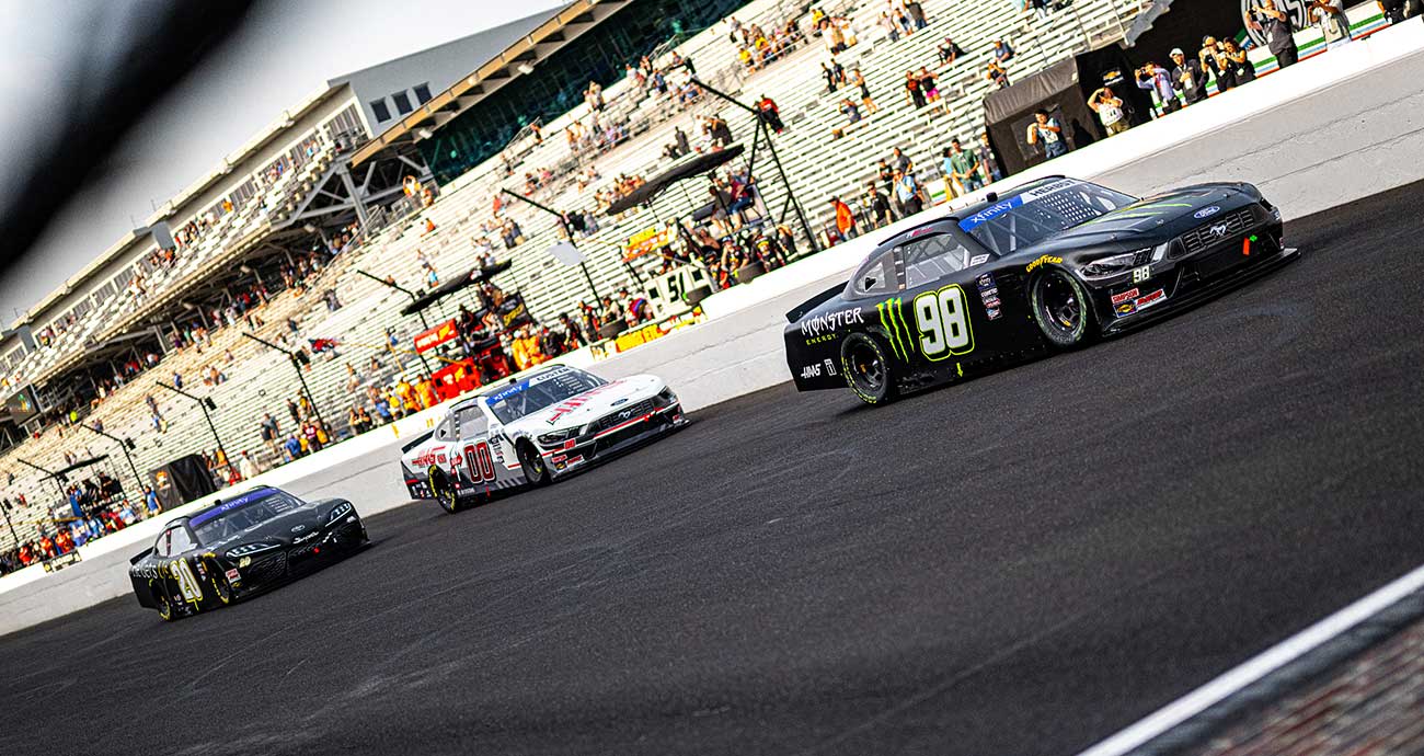 Cole Custer, Aric Almirola all smiles after dazzling finish | NASCAR