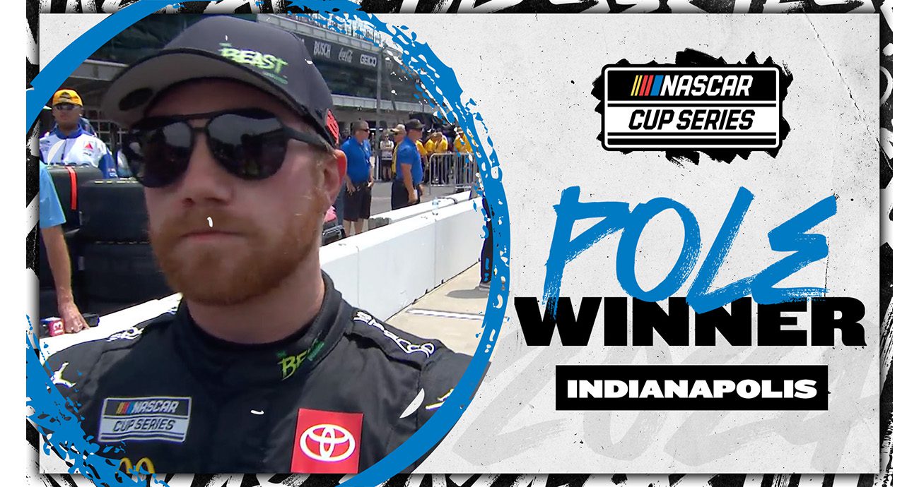 Tyler Reddick: 'Really cool' to win Indianapolis pole award | NASCAR