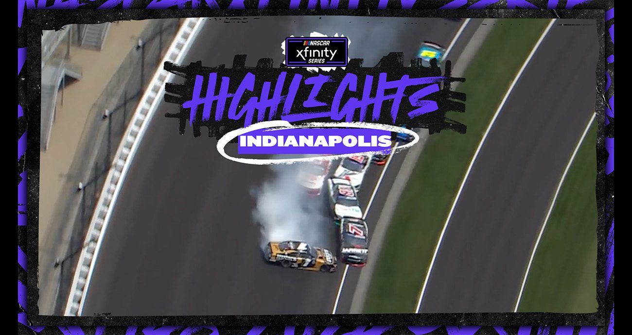 Big wreck strikes as Sam Mayer goes around on Lap 1 - NASCAR