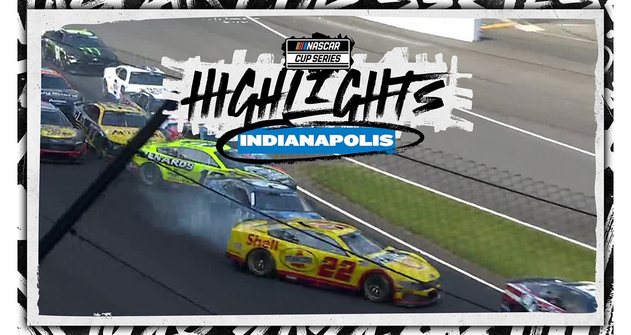 Johnson, Logano crash after contact in Turn 1 - NASCAR