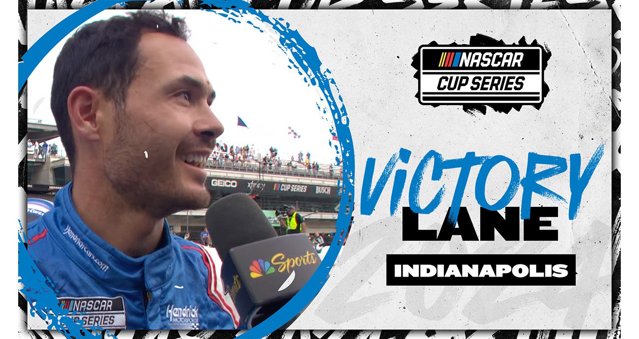 Kyle Larson on rousing Indy victory: 'Felt meant to be' | NASCAR