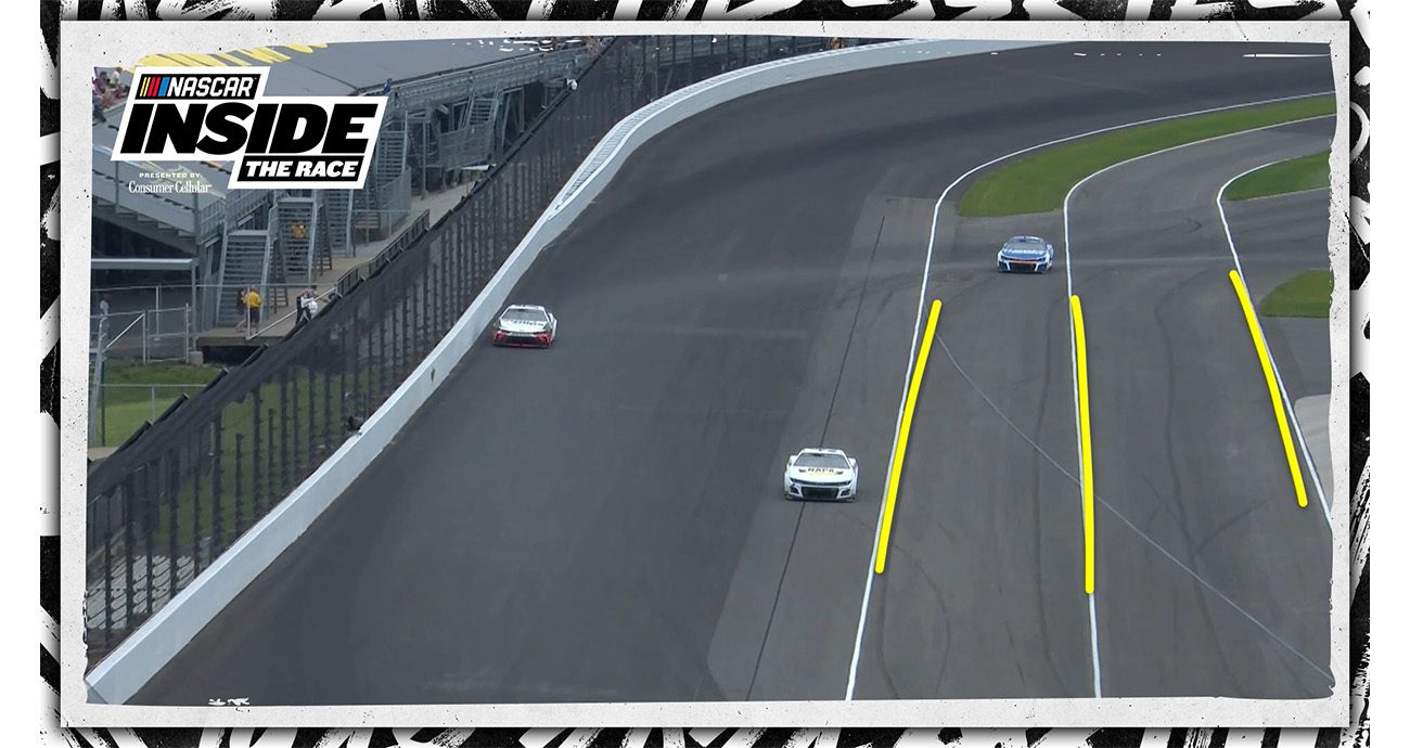 Pit road chaos: Penalties galore and the blend-line rule - NASCAR