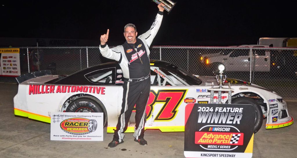 Alex Miller enjoying a strong season at Tennessee's Kingsport Speedway ...