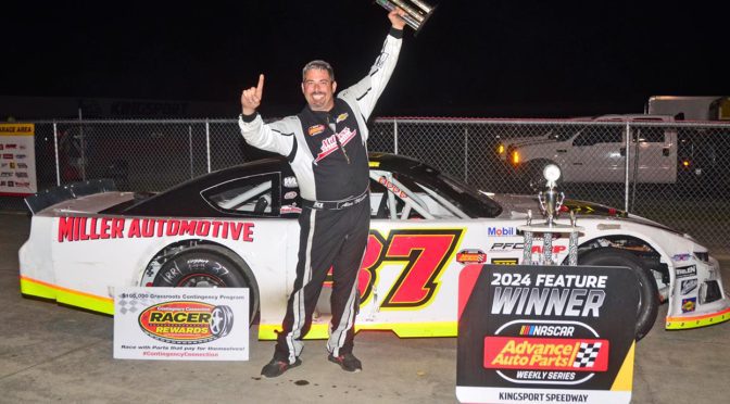 Alex Miller enjoying a strong season at Tennessee's Kingsport Speedway ...