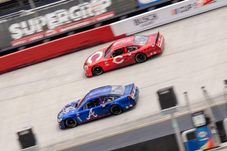 Scenes from MLB announcement at Bristol - NASCAR