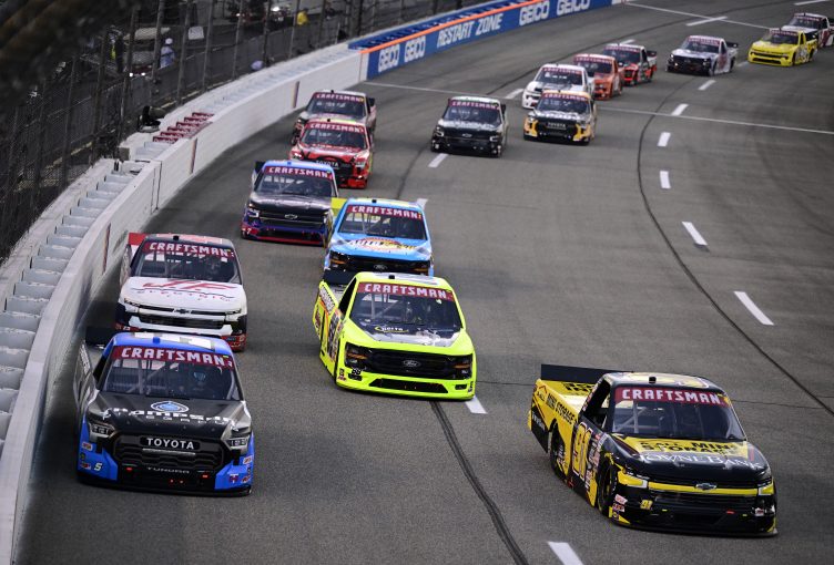 Cool night for Connor Hall with top 10 in truck debut | NASCAR