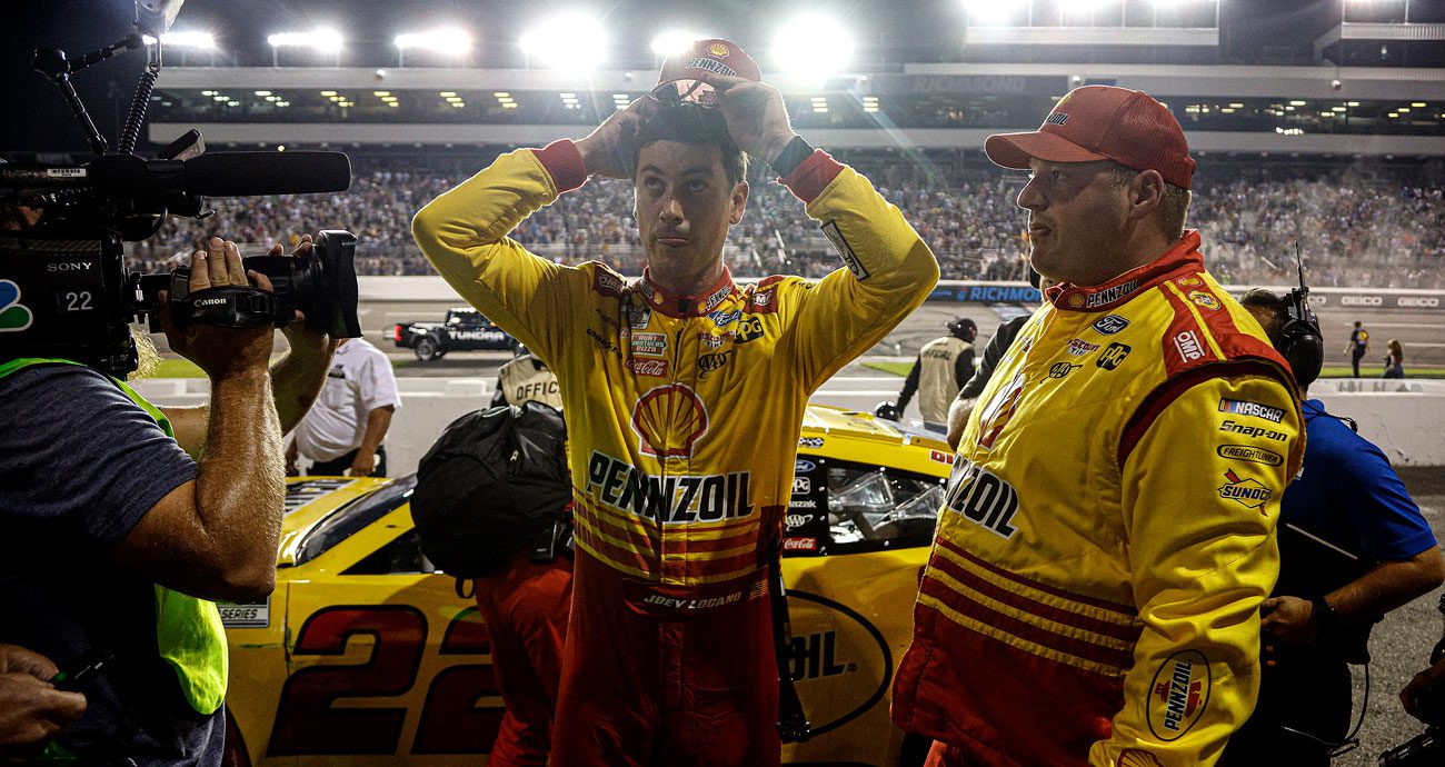 Irate Joey Logano lambastes Austin Dillon's last lap | NASCAR