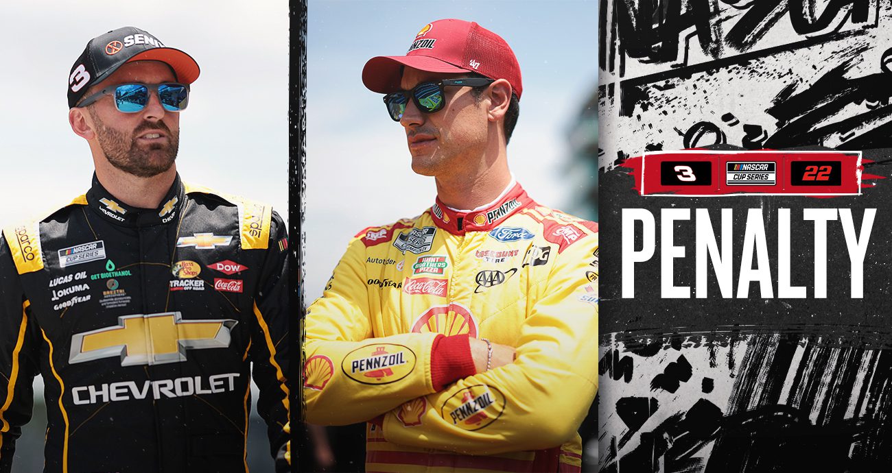 Austin Dillon dropped from Cup Series Playoffs; Logano fined | NASCAR