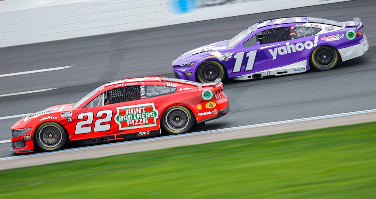 Hamlin, Joey Logano react to Austin Dillon penalty | NASCAR