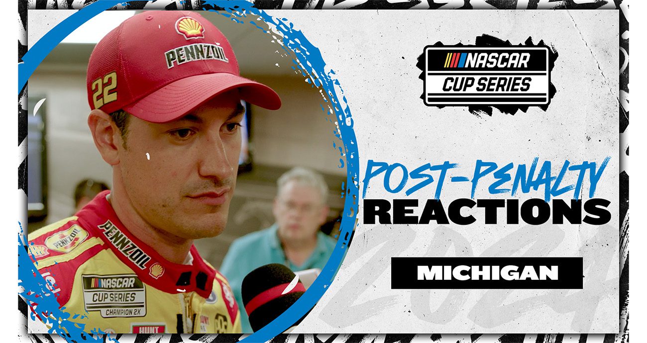 'I'm human': Logano reacts to his post-race actions at Richmond | NASCAR