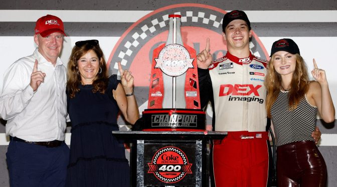 Burton on dad: 'Helped me a lot as a man growing up" - NASCAR