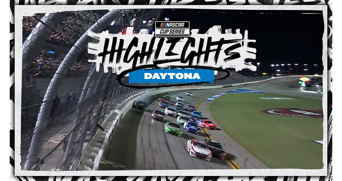 Harrison Burton claims win No. 100 for Wood Brothers - NASCAR