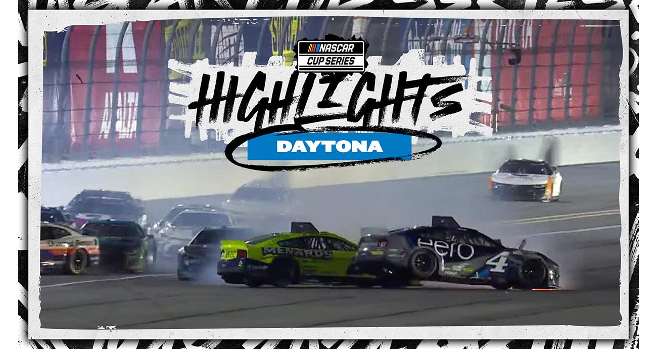 Josh Berry climbs out after going up, over in late wreck | NASCAR