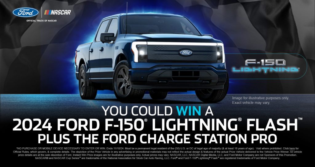 Chance to win 2024 Ford F-150 Lightning Flash | NASCAR