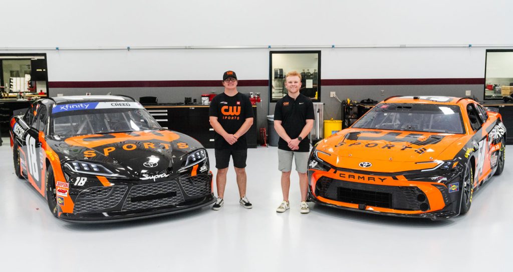 The CW Network partners with Joe Gibbs Racing | NASCAR