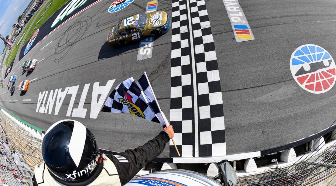 Hill wins wild Xfinity race at Atlanta for season sweep - NASCAR