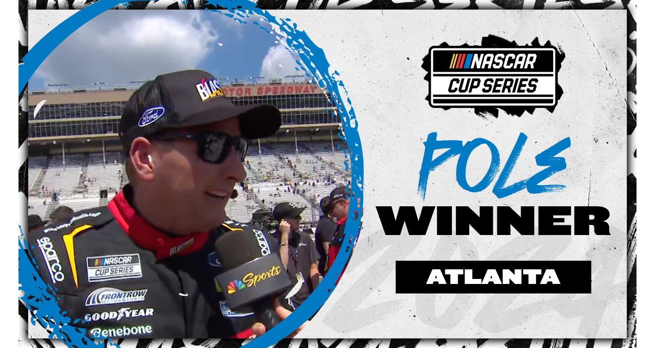 Michael McDowell sweeps poles at Atlanta in 2024 - NASCAR